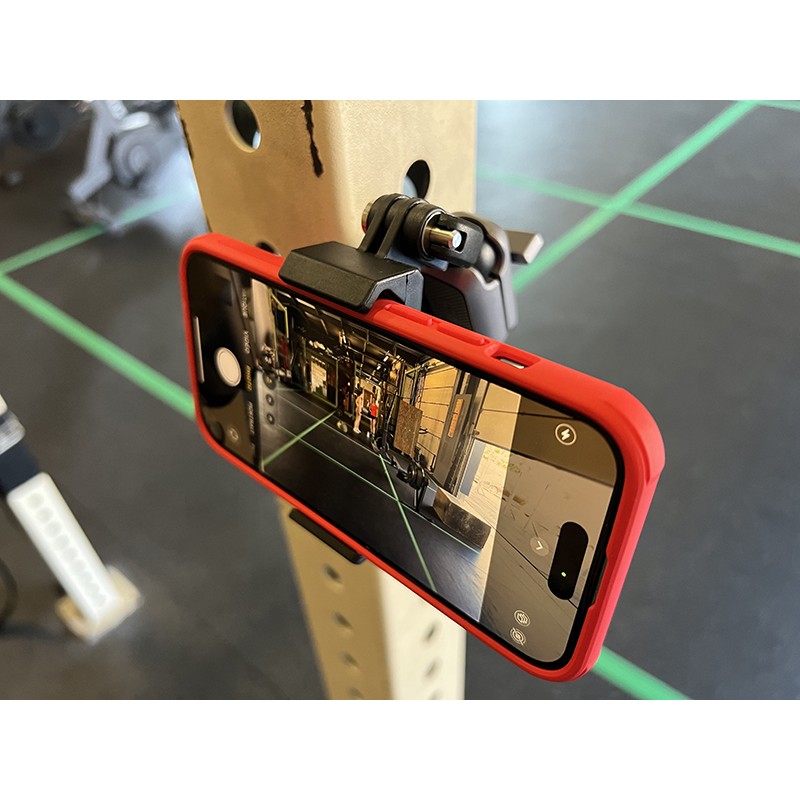 Support smartphone aimanté Aluminium - Orientable et réglable.